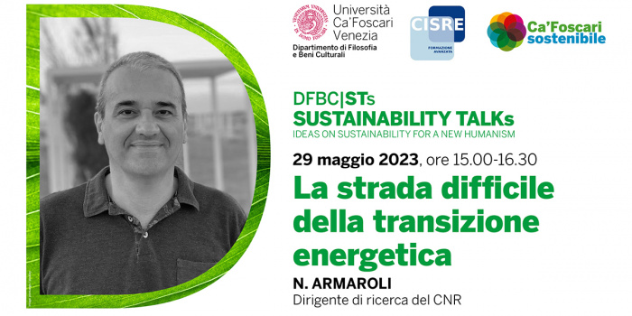 Dfbc sustainability talks. Ideas on sustainability for a new humanism